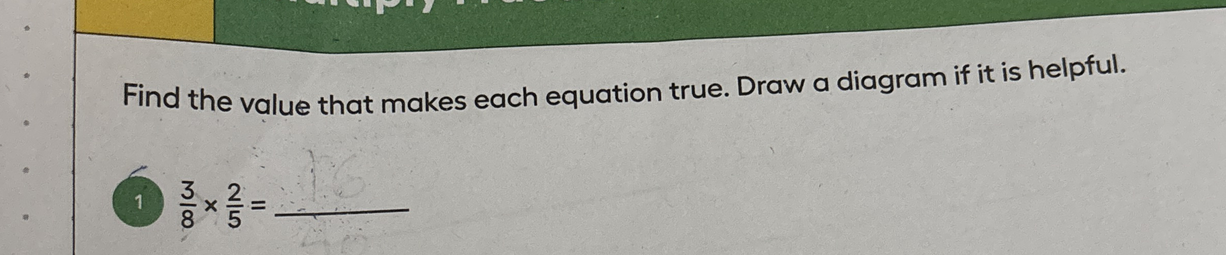 Solved Find the value that makes each equation true. Draw a | Chegg.com