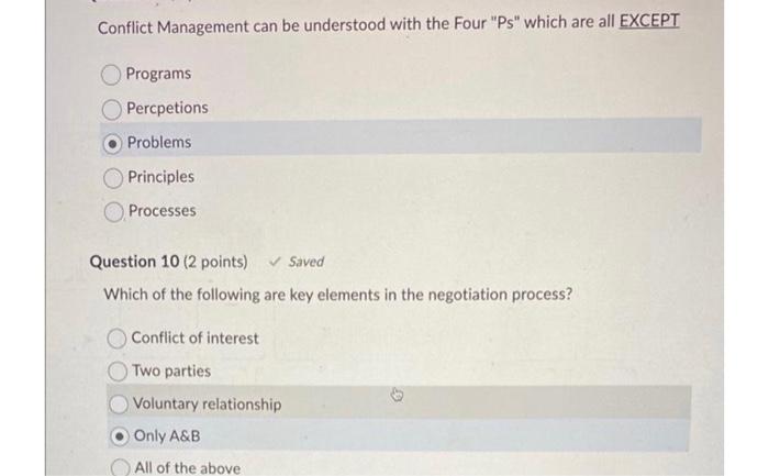 Solved In a Rights-based dispute, the parties are concerned | Chegg.com