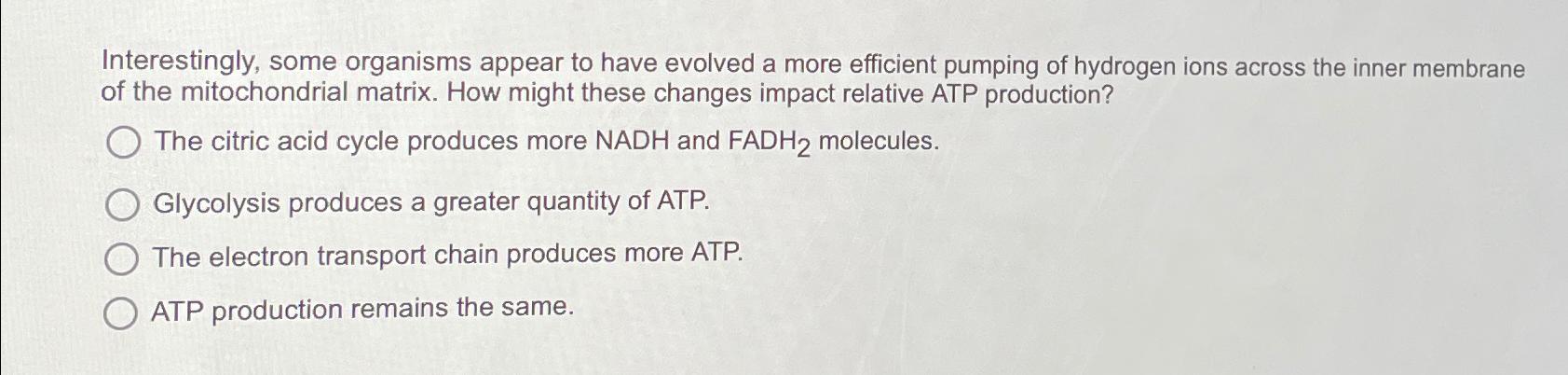 Solved Interestingly, some organisms appear to have evolved | Chegg.com