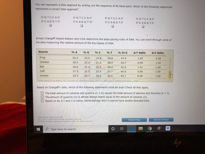 Solved Pre-lecture Assignment: Ch11 DNA Structure, | Chegg.com