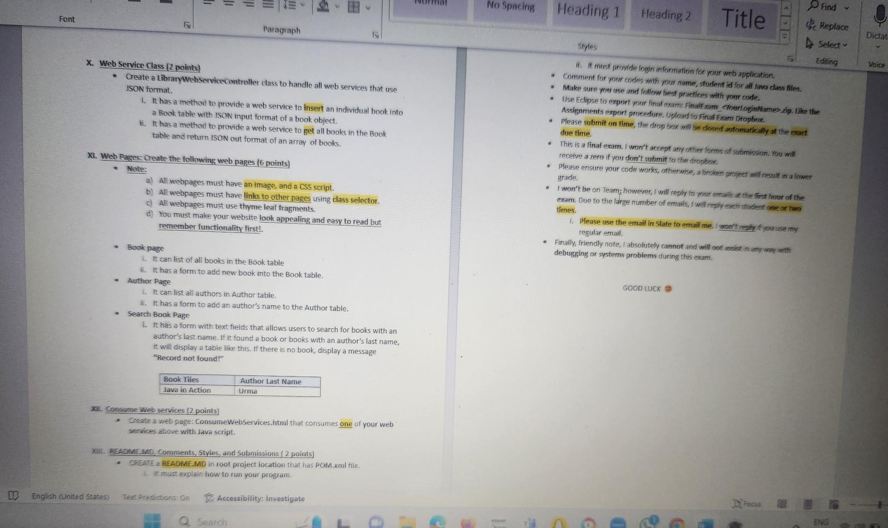 Solved 1. objectives In this exam, we are to build a web | Chegg.com
