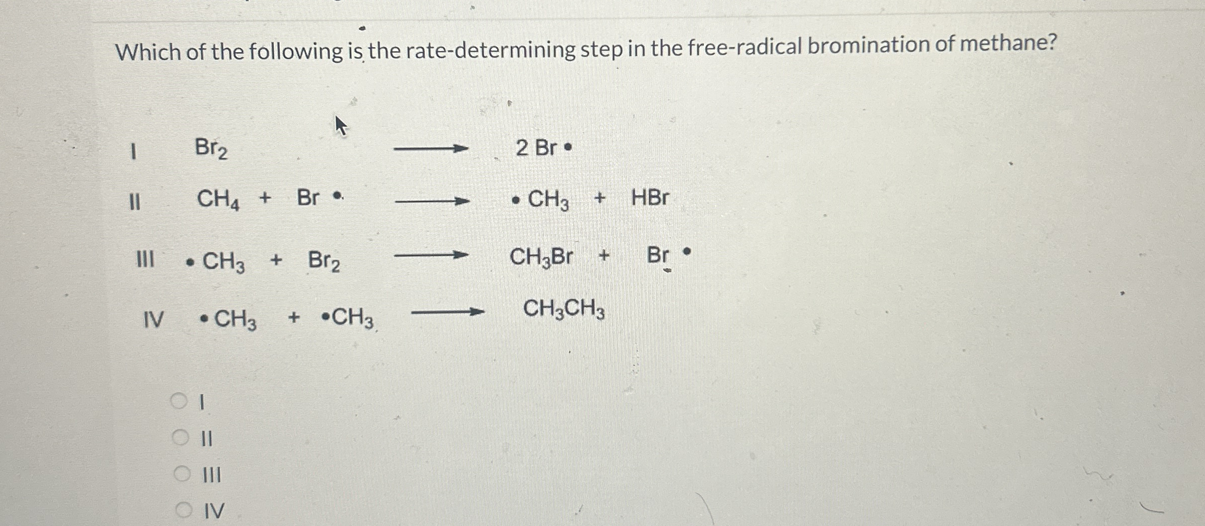 Which of the following is the rate-determining step | Chegg.com