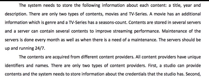 Solved 2) Use Cases A. Using the event decomposition | Chegg.com