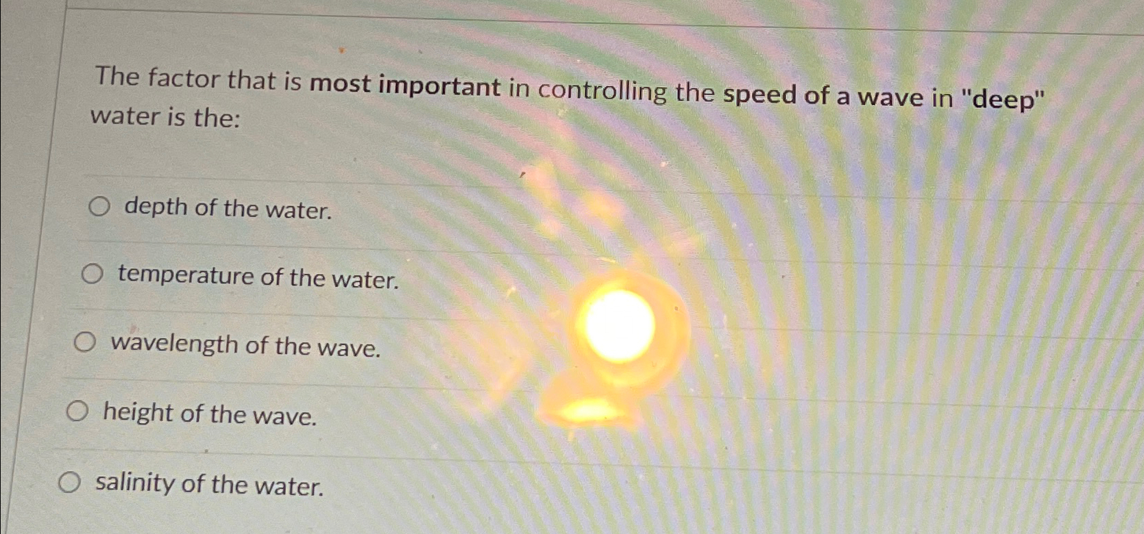 Solved The factor that is most important in controlling the | Chegg.com