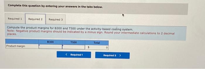 Solved Prepare a quantitative comparison of the traditional | Chegg.com
