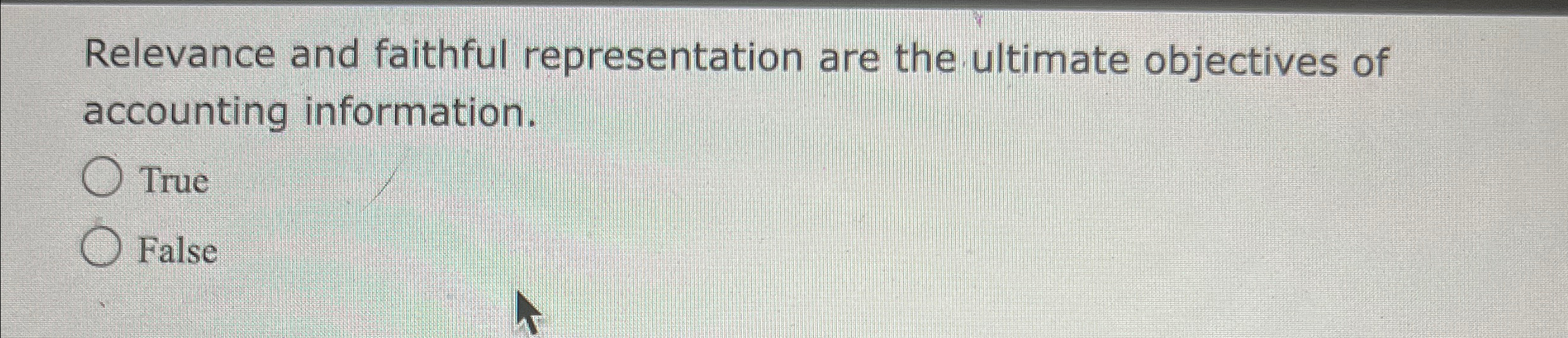 Solved Relevance and faithful representation are the | Chegg.com