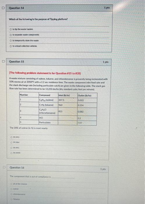 Solved Question 14 1 Pes Which Of The Following Bs The