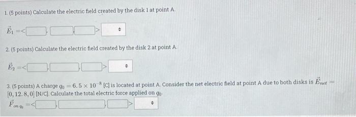 Solved Problem 10 (15 points): The figure shows two disks | Chegg.com