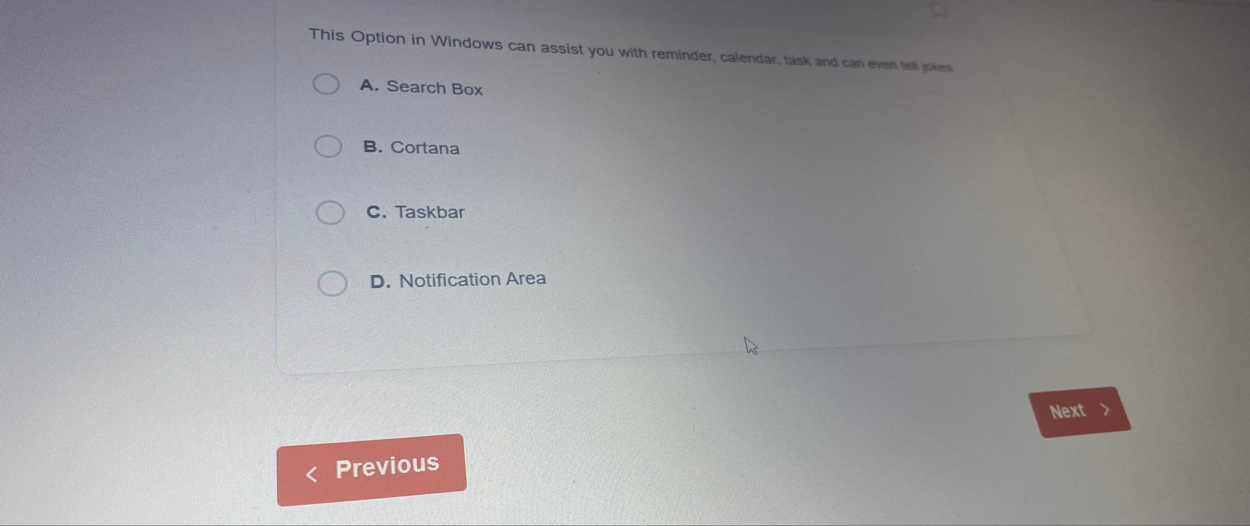 Solved This Option in Windows can assist you with reminder, | Chegg.com