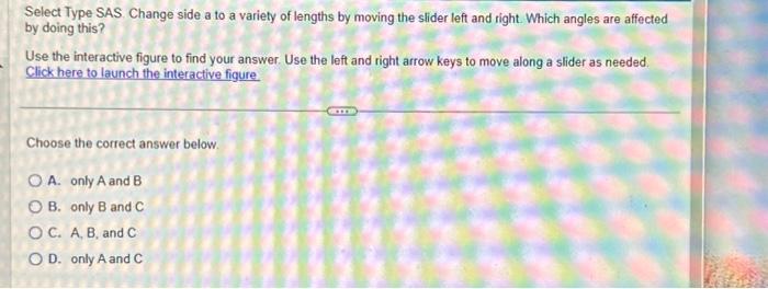 Solved Select Type SAS. Change side a to a variety of | Chegg.com