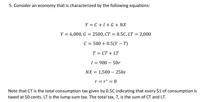 Solved solve for private saving, public saving, national | Chegg.com