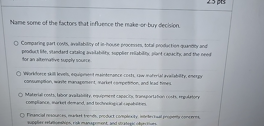 Solved Name some of the factors that influence the | Chegg.com