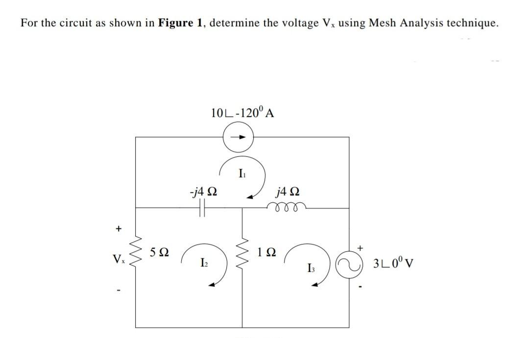 Solved For The Circuit As Shown In Figure 1 Determine The 9475