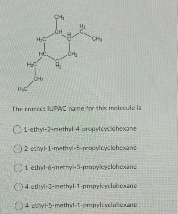 Solved CH3 fo CH IO H2C CH3 НС. CH2 H2C CH2 H3C The correct | Chegg.com