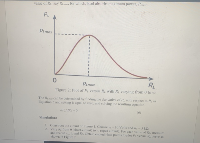Solved EE 203 Electric Circuits Experiment #2: Maximum Power | Chegg.com