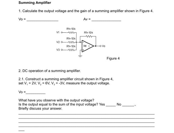Solved Unity Follower 1. DC operation of a unity flower 1.1 | Chegg.com