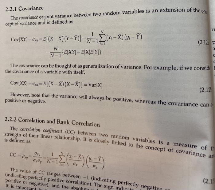 Solved Derive the result: Cov[XX] = Var[X] Use formulas | Chegg.com