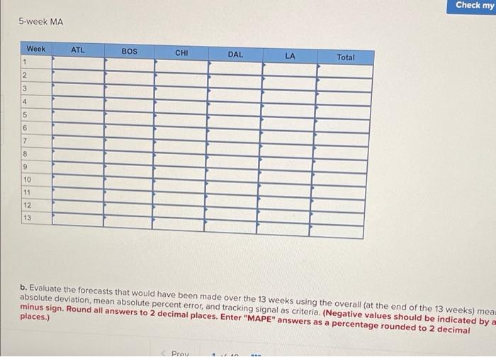 Solved Check my work Analytics Exercise 18-1 (Algo) | Chegg.com