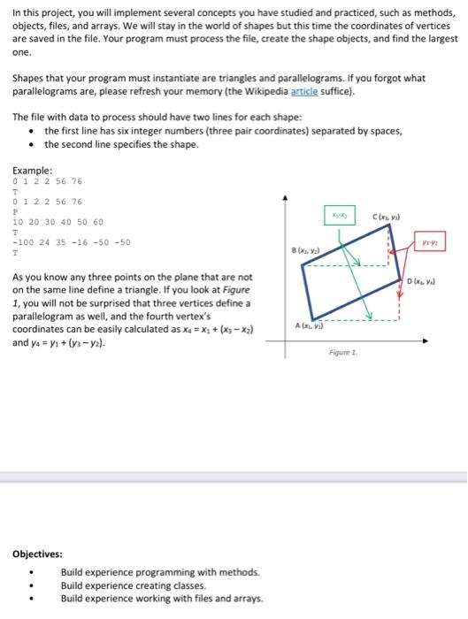 Solved Code In Java Pls With A Trianglejava Class And A