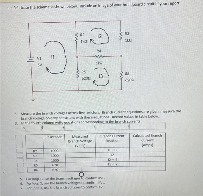 Solved 1. Fabricate the schematic shown below. Include an | Chegg.com