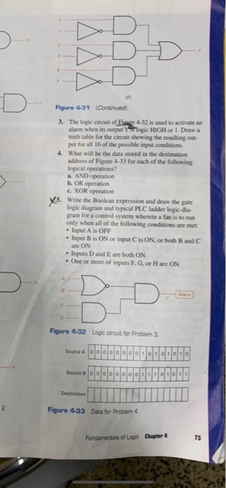 Solved Figure 4-28 Question 5 relay ladder diagrams Figure | Chegg.com