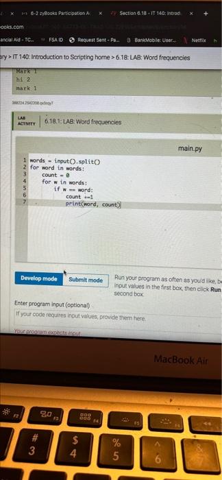 Solved 6-2 2 Books Participation Section 6.18 - 1T 140: | Chegg.com