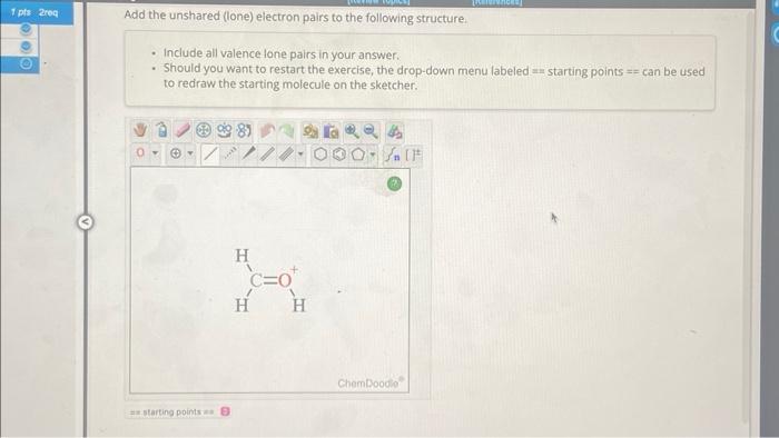 Solved - Include all valence lone pairs in your answer. - | Chegg.com