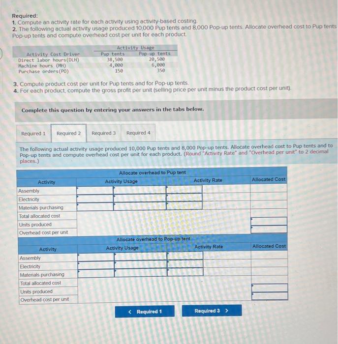 Solved Required information [The following information | Chegg.com