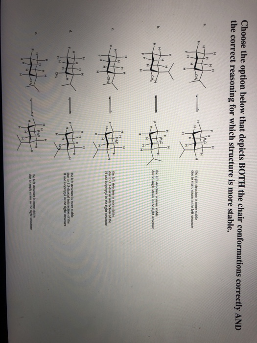 Solved 2. Draw the two possible chair conformations related | Chegg.com