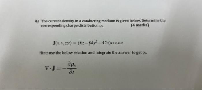 Solved 2) A cylindrical conductor whose axis is coincident | Chegg.com