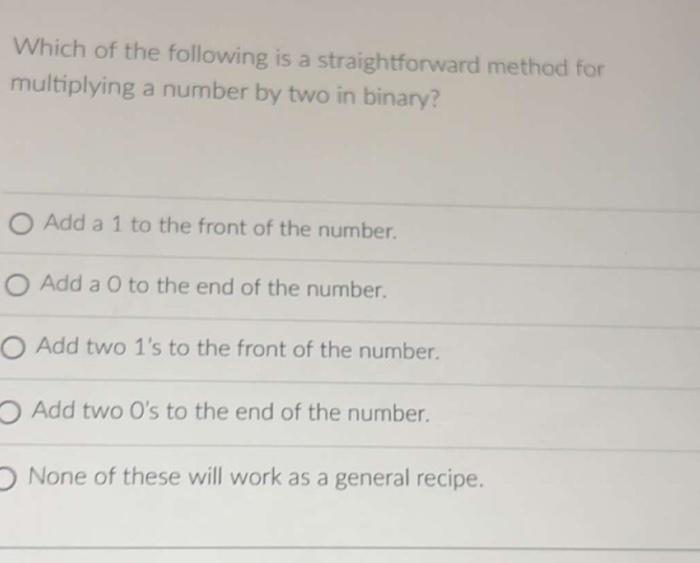 Solved Add the numbers 101110 and 11110 in binary, and then | Chegg.com