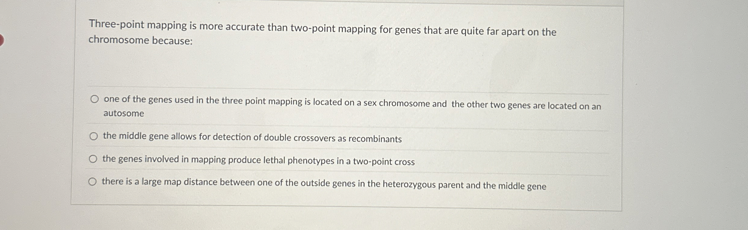 Solved Three-point mapping is more accurate than two-point | Chegg.com
