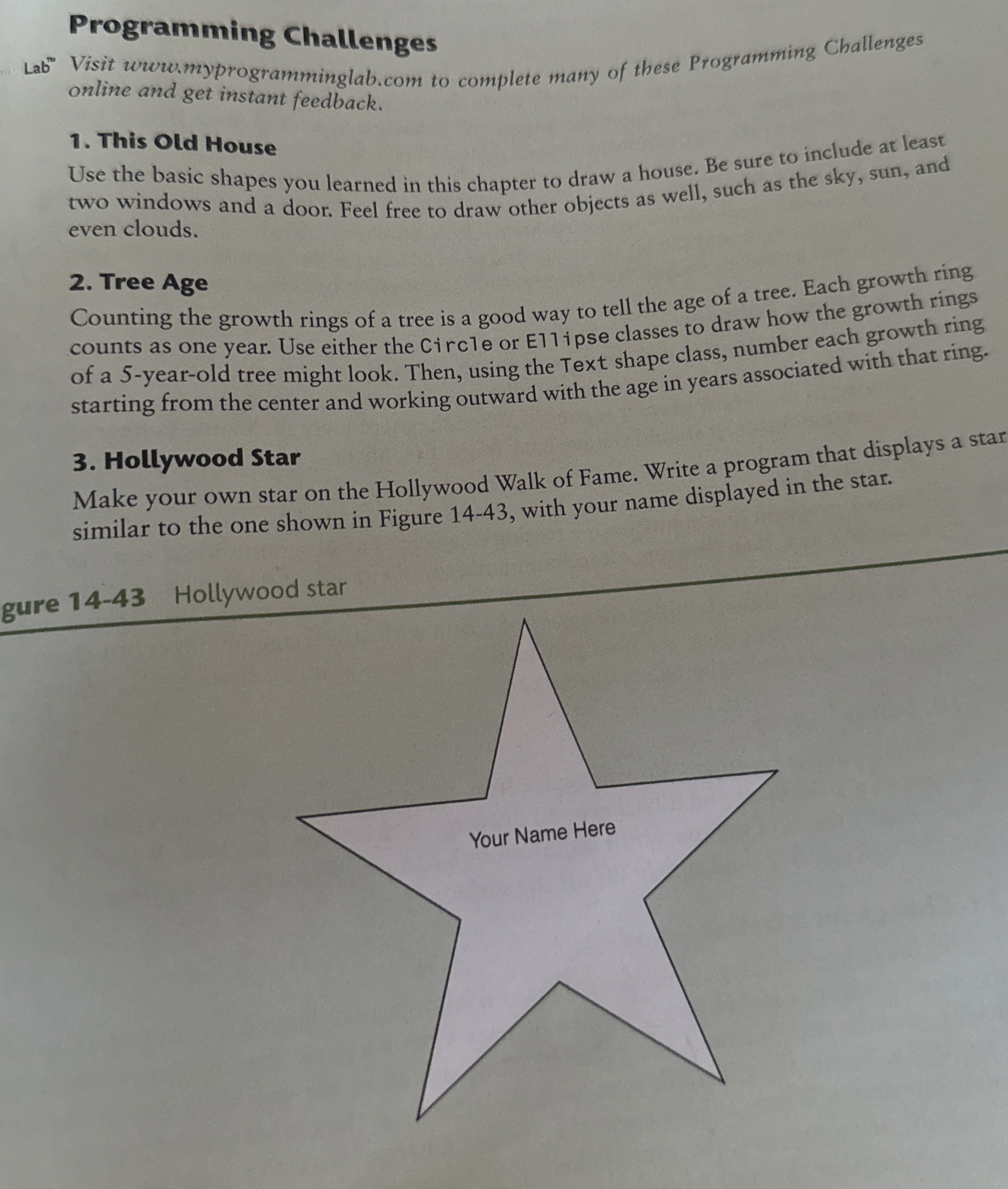 Programming ChallengesLab" Visit | Chegg.com