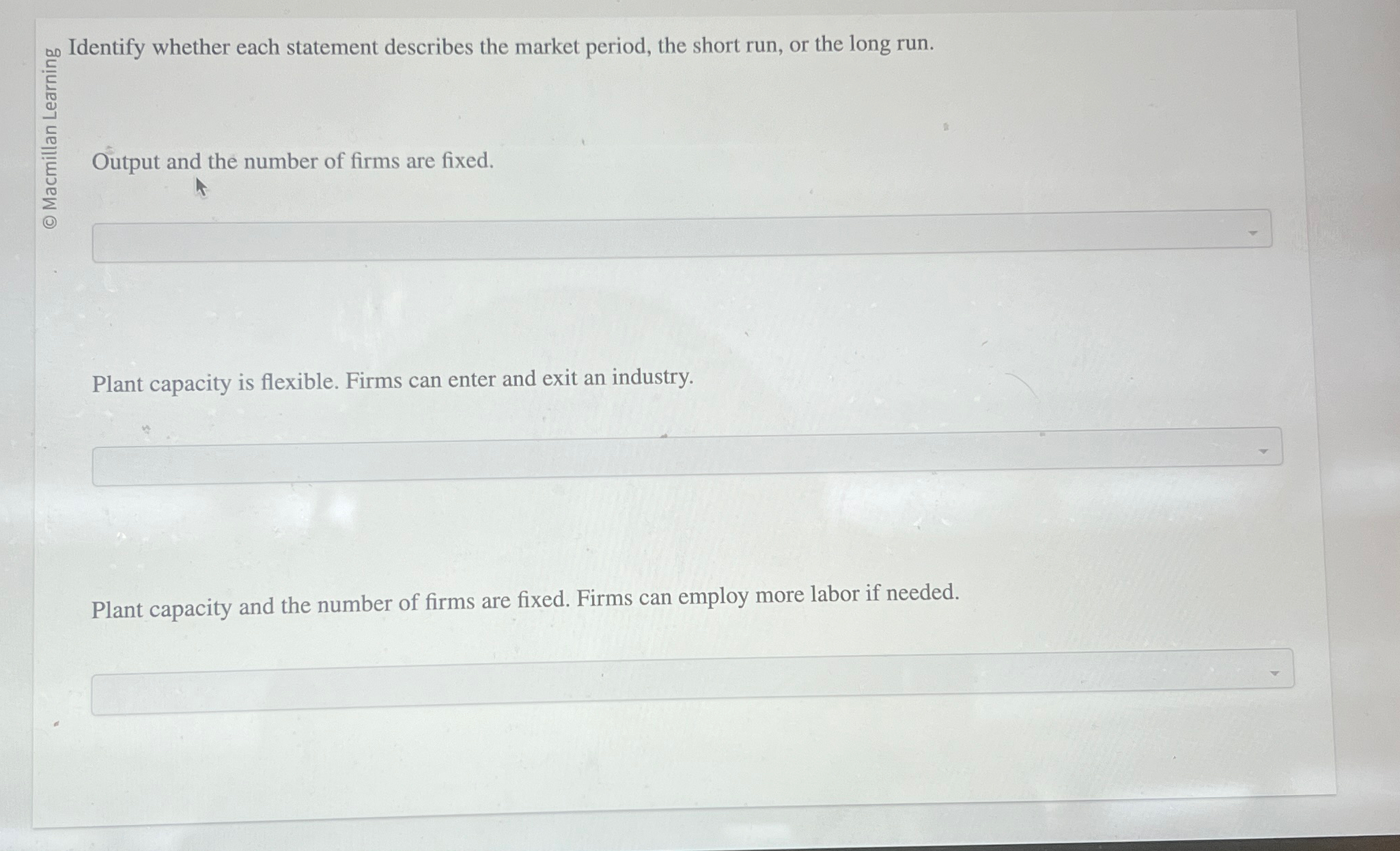 Solved wo Identify whether each statement describes the | Chegg.com