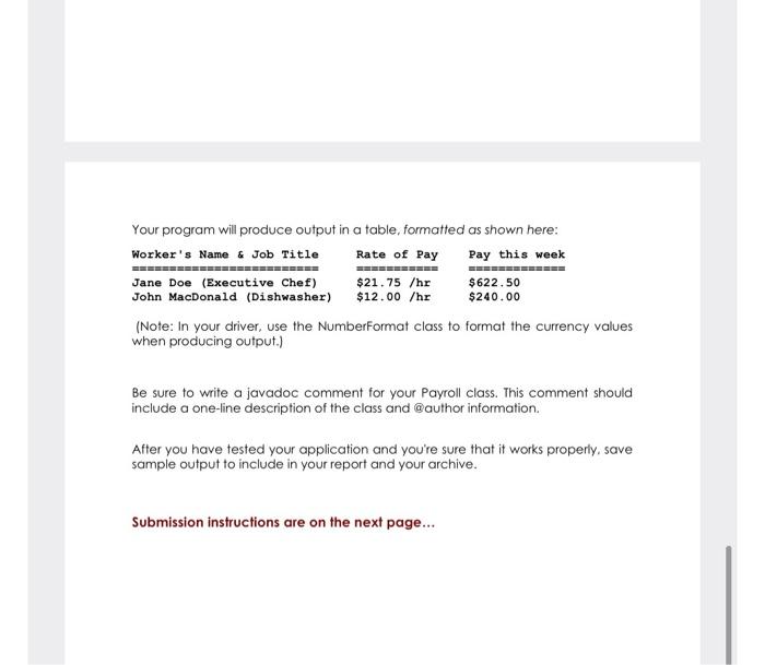 Solved I. Basic Inheritance: Write a class named | Chegg.com