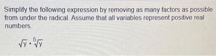 Solved Simplify the following expression by removing as many | Chegg.com