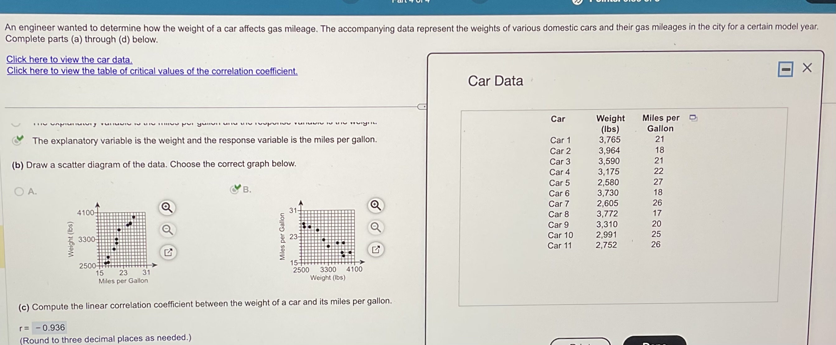 Solved Complete parts (a) ﻿through (d) ﻿below.Click here to | Chegg.com