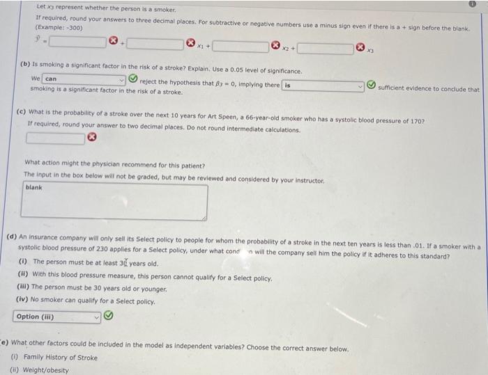 Solved A recent 10-year study conducted by a research team | Chegg.com