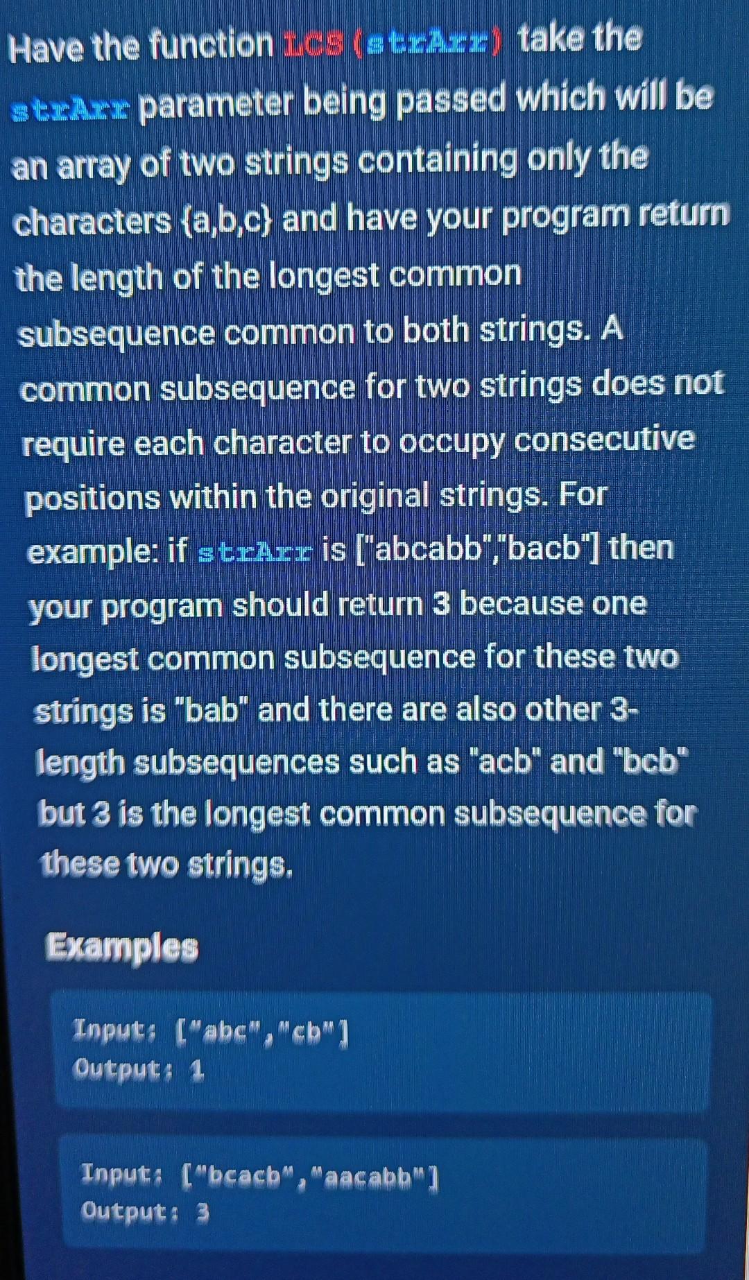 Solved Have the function ios (s traxx ) take the strarx | Chegg.com