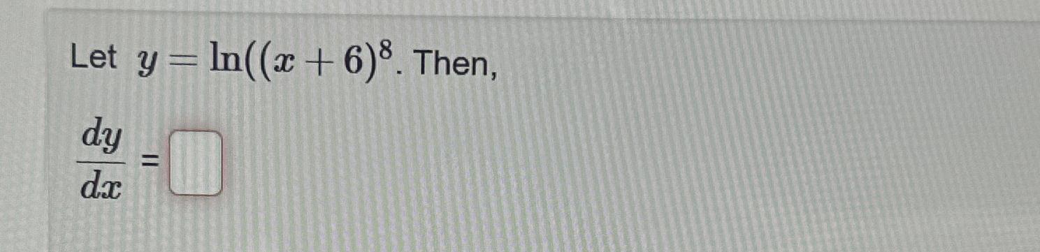 Solved Let . ﻿Then,dydx= | Chegg.com