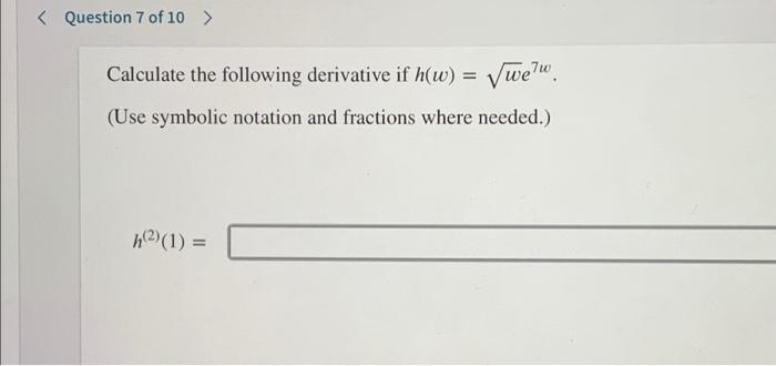 Solved Calculate the following | Chegg.com