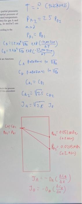 Solved A gas mixture is found to contain two diatomic A and | Chegg.com