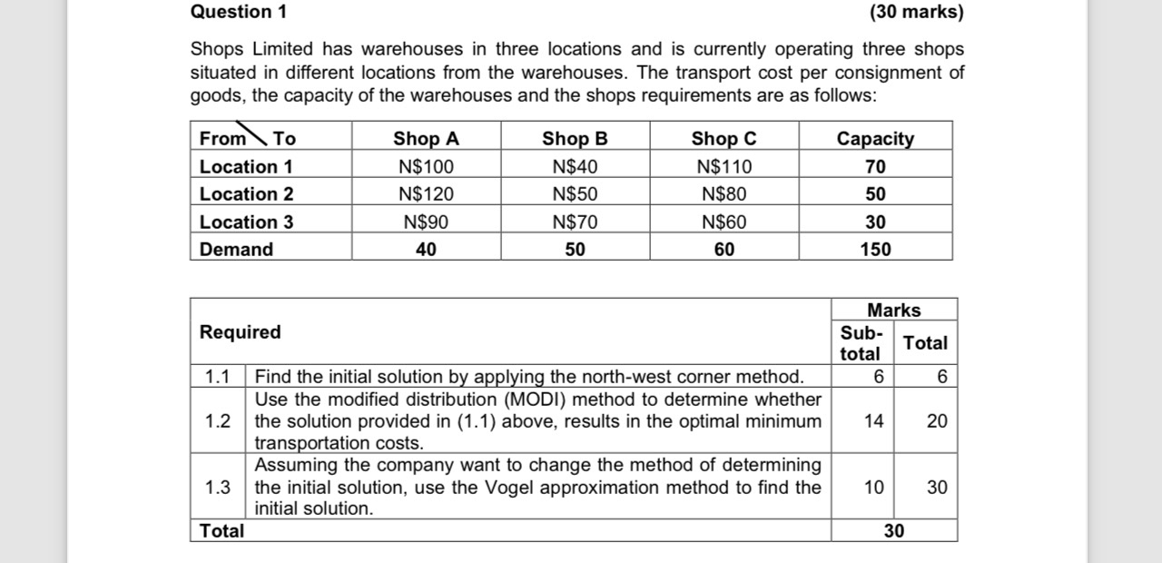 Solved Question 1 (18 ﻿marks)ABC company produces and sells | Chegg.com