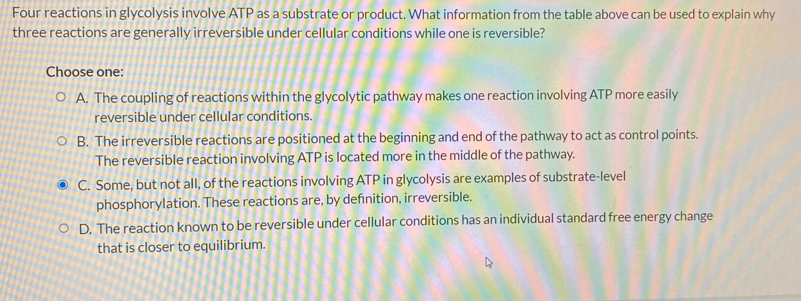 Solved Four reactions in glycolysis involve ATP as a | Chegg.com