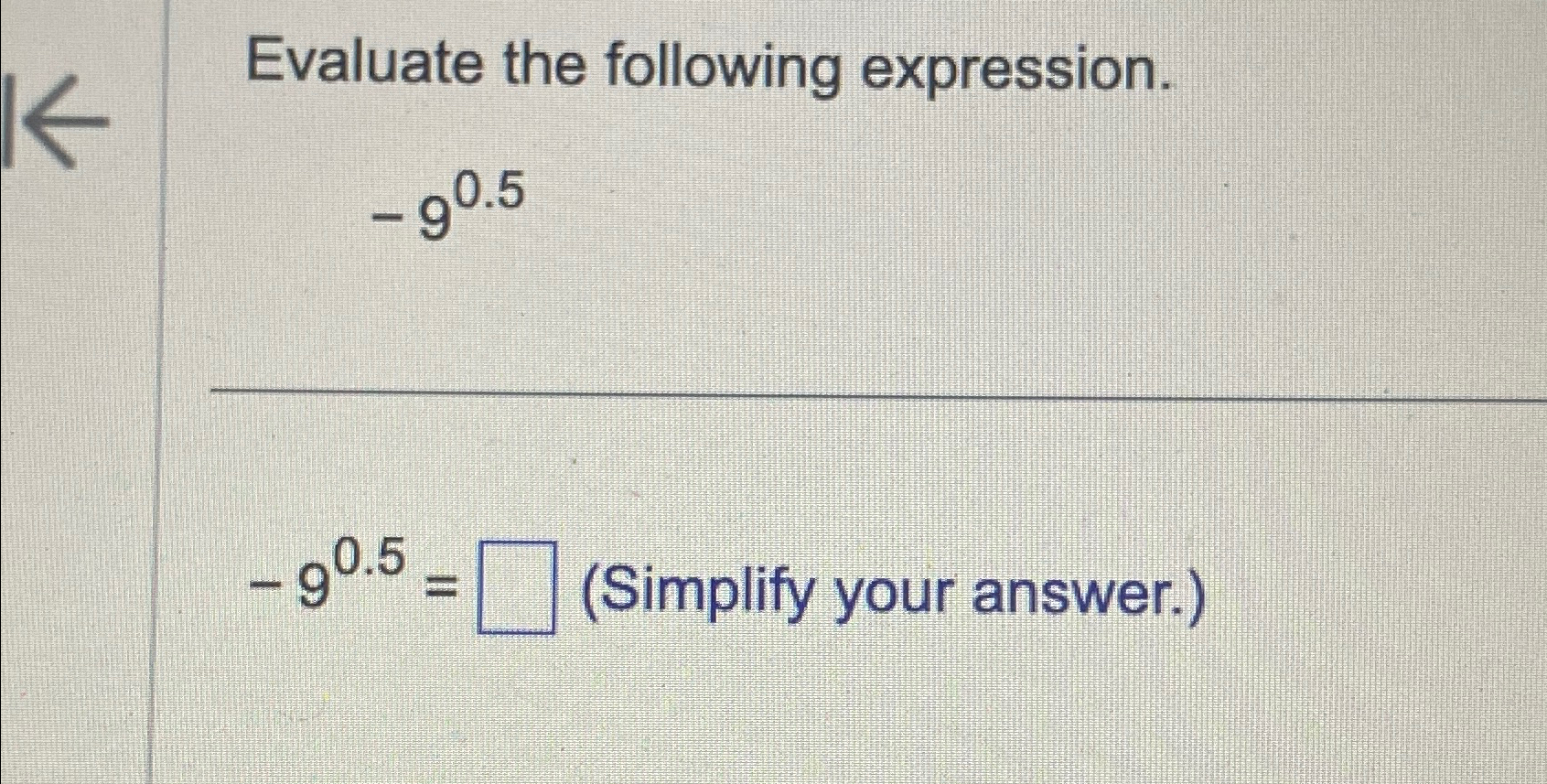 Solved Evaluate the following | Chegg.com