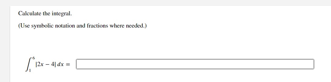 Solved Calculate the integral.(Use symbolic notation and | Chegg.com