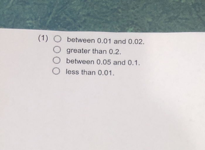 Solved 10. The null hypothesis is Ho: H1, , and the | Chegg.com