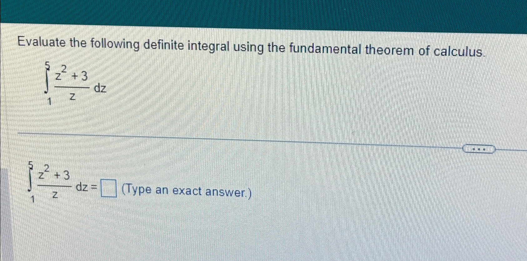 Solved Evaluate the following definite integral using the | Chegg.com
