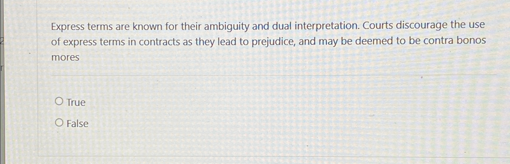 Solved Express terms are known for their ambiguity and dual | Chegg.com