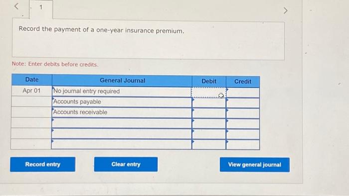 Solved Required information Exercise 5-21 (Algo) Prepaid | Chegg.com